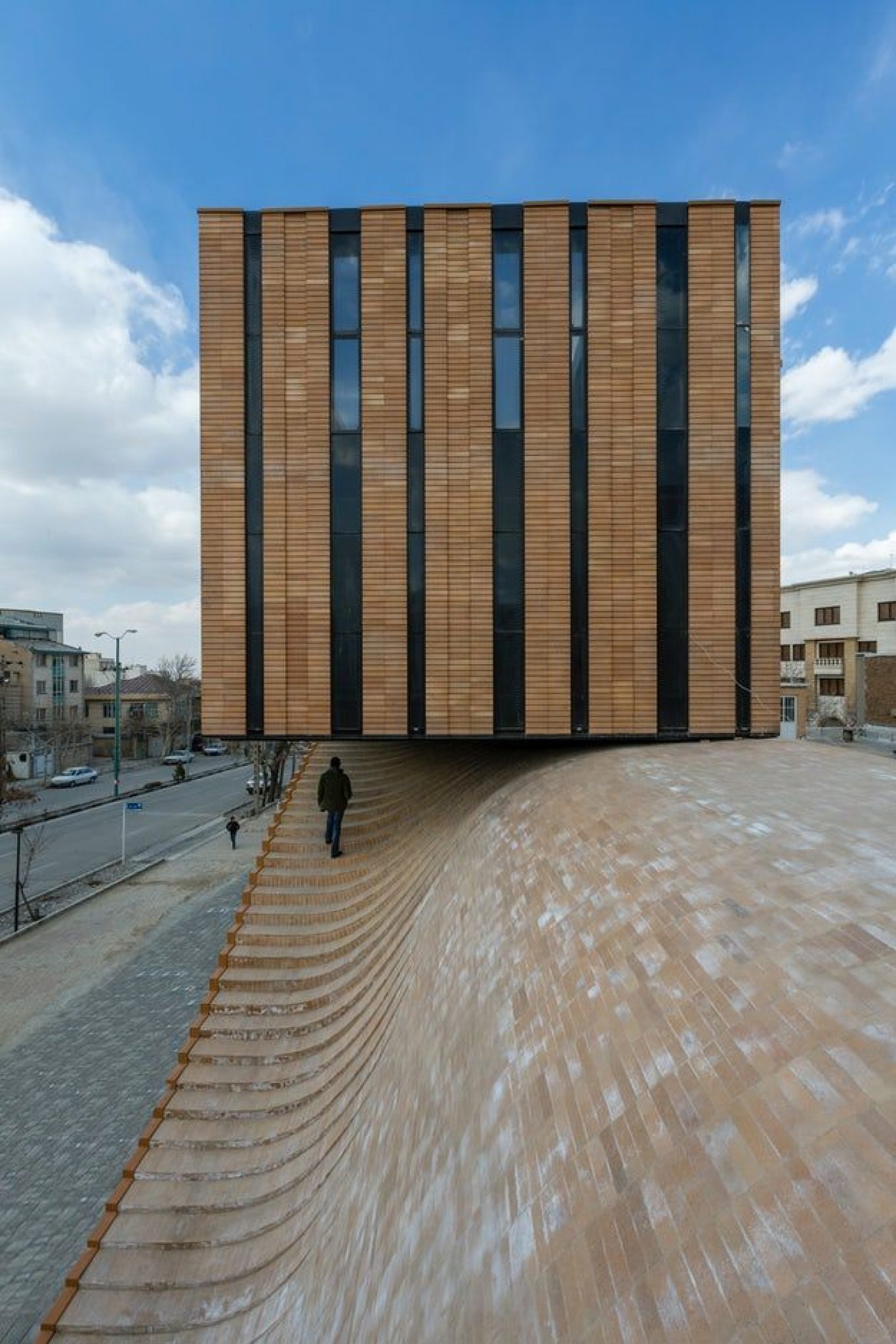 8 Interesting Brick Facades of Stack Bond – Arch2O.com