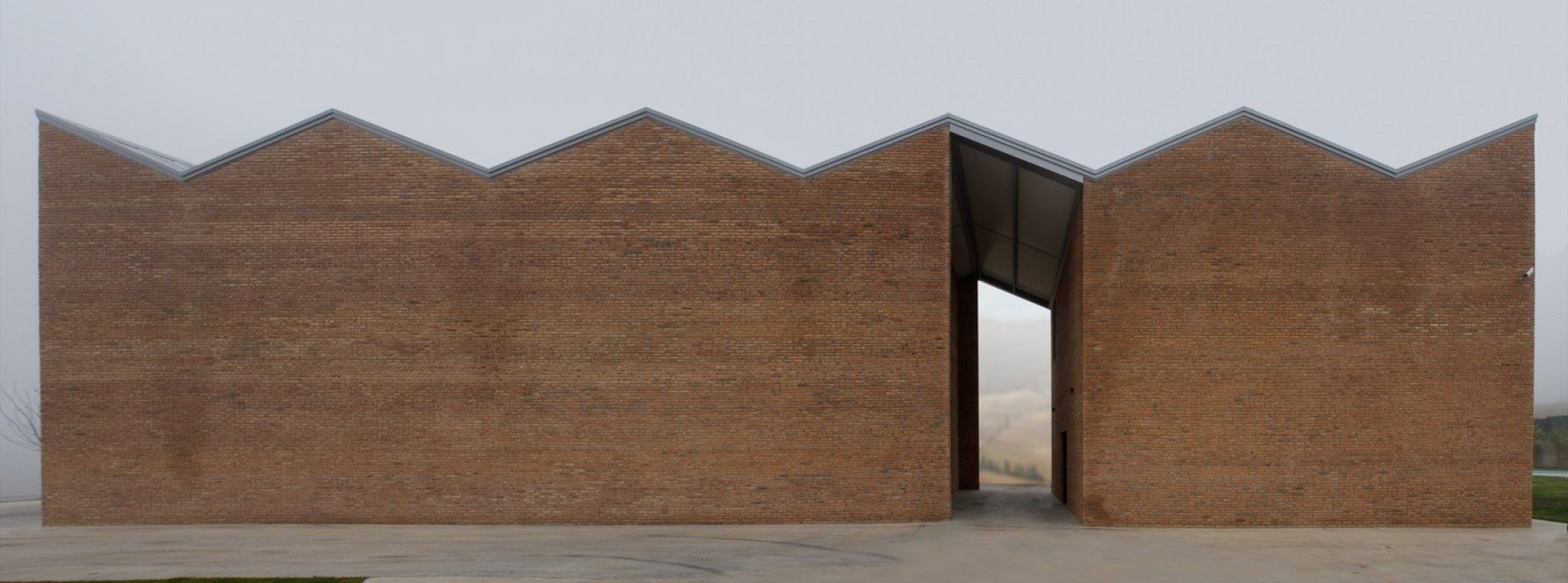 8 Interesting Brick Facades of Stack Bond - Arch2O.com