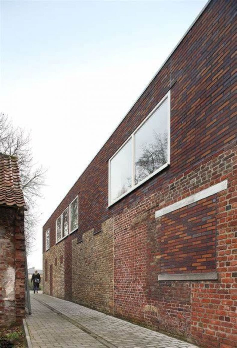 8 Interesting Brick Facades of Stack Bond - Arch2O.com