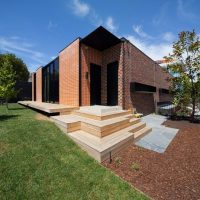 8 Interesting Brick Facades of Stack Bond - Arch2O.com