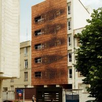 8 Interesting Brick Facades of Stack Bond - Arch2O.com
