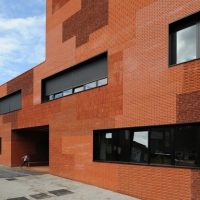 8 Interesting Brick Facades of Stack Bond - Arch2O.com