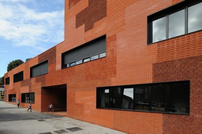 8 Interesting Brick Facades of Stack Bond - Arch2O.com