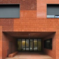 8 Interesting Brick Facades of Stack Bond - Arch2O.com