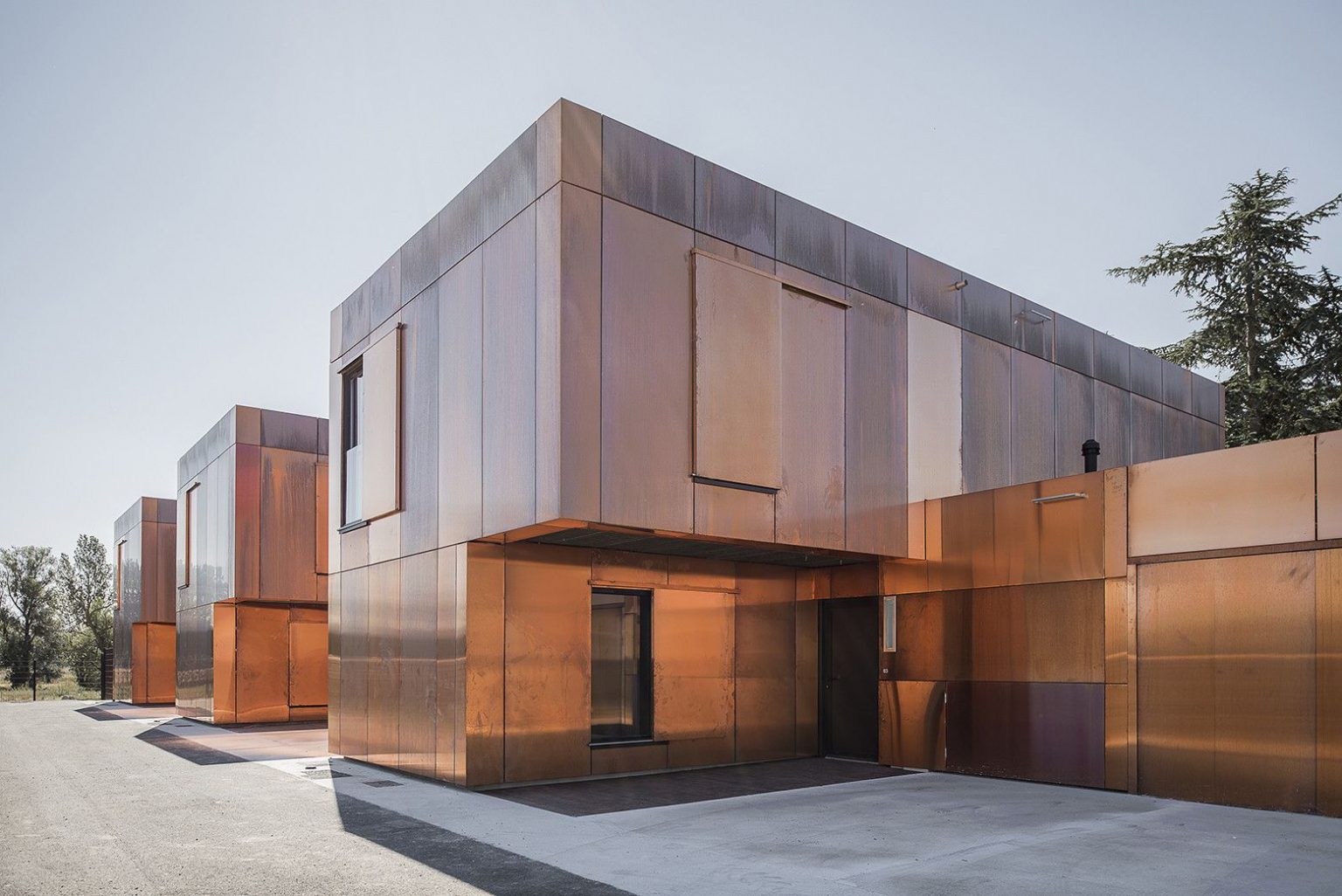 Introduce Colors to Your Architectural Facade Using Materials Other ...