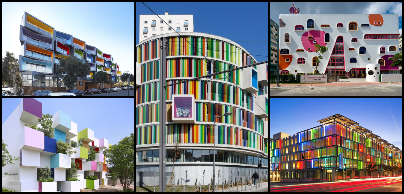 Colorful Architectural Facades