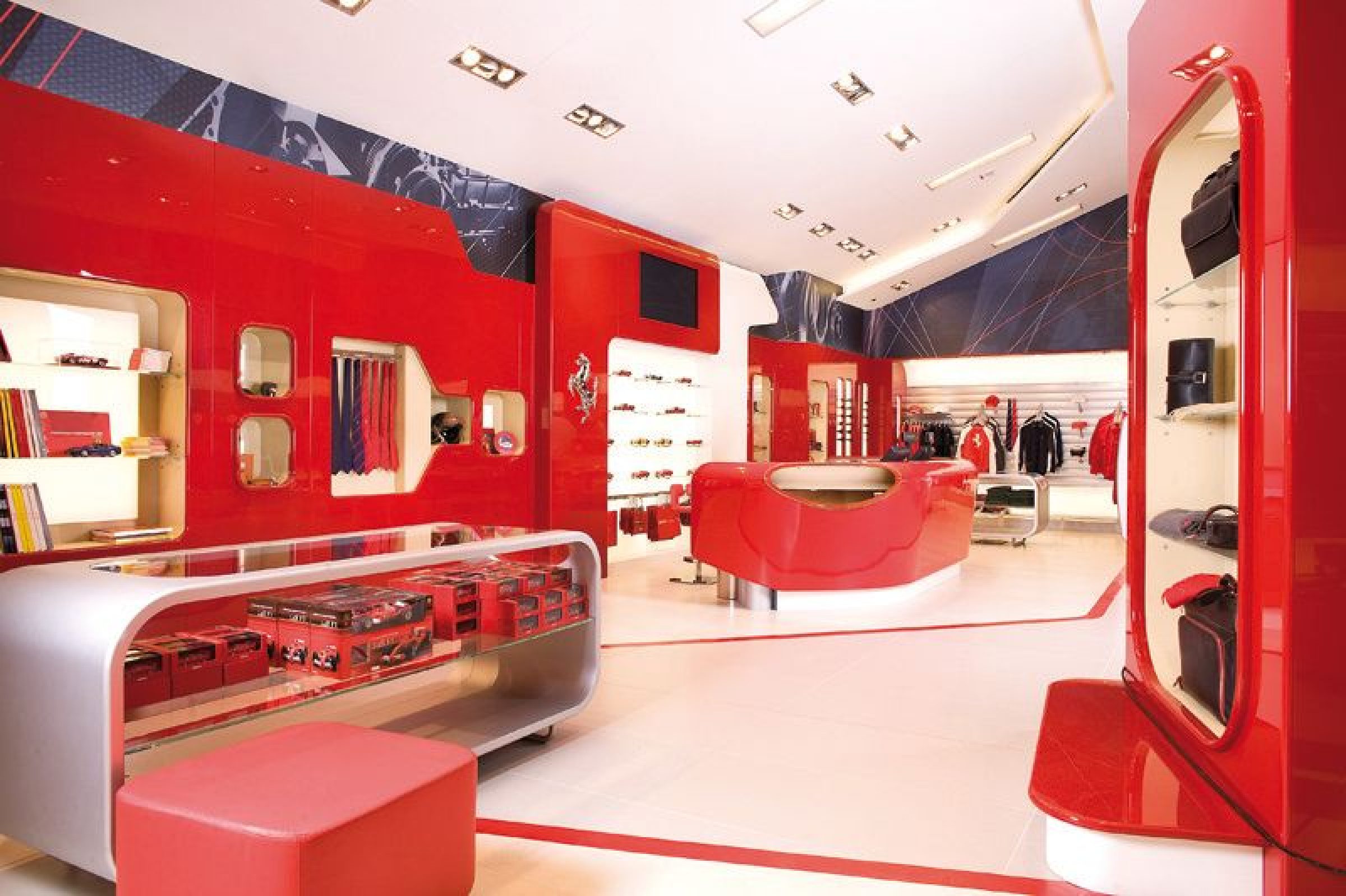Ferrari Factory Store | Iosa Ghini Associates - Arch2O.com