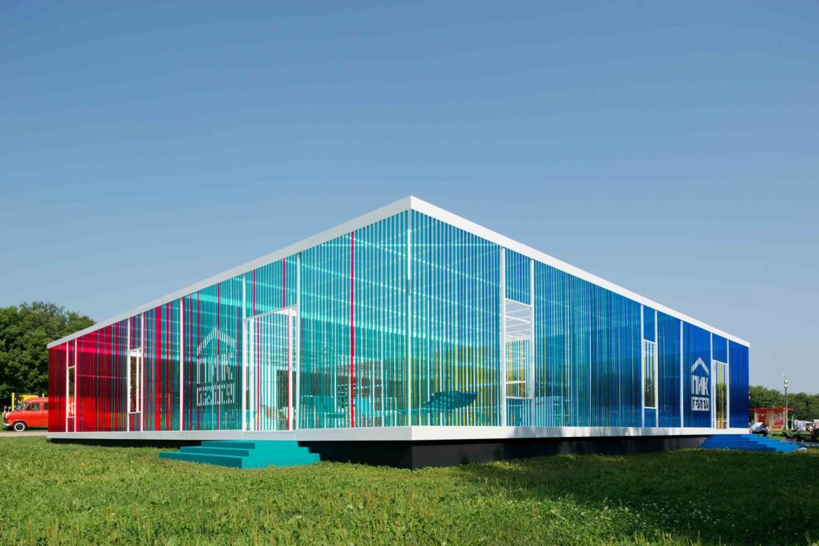A Scaffolding System for a Temporary Facility | Peris+Toral.arquitectes ...