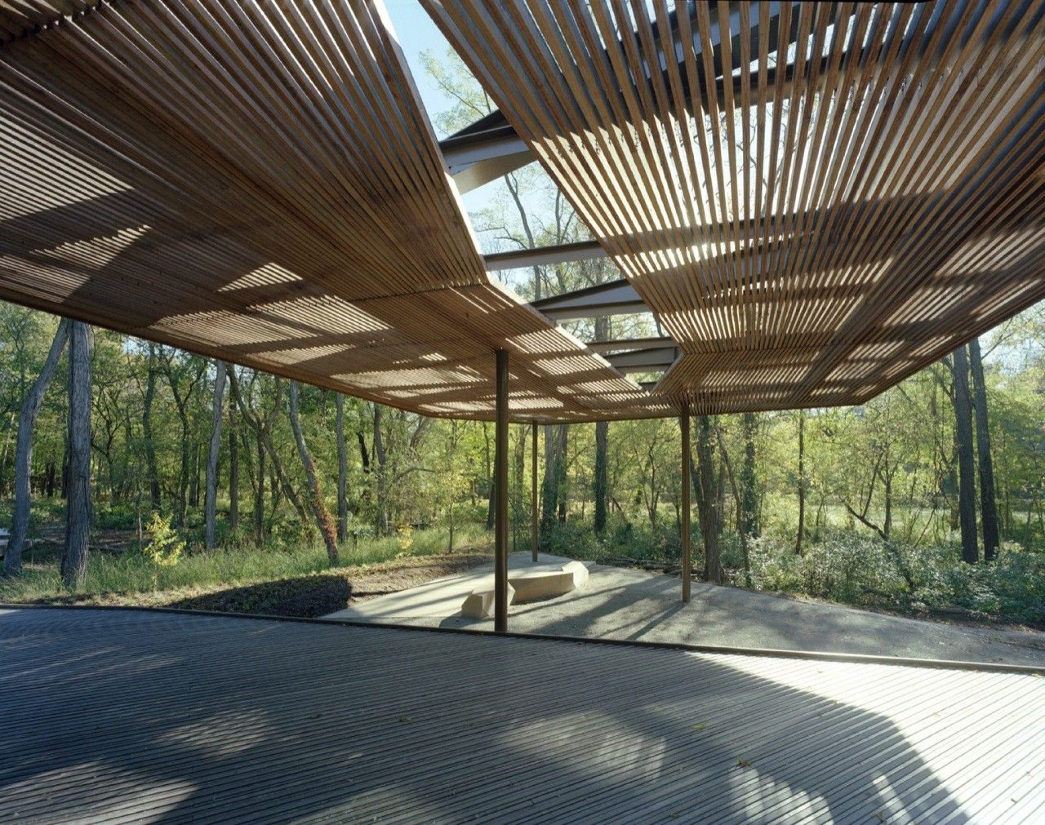 The Ruth Lilly Visitors Pavilion | Marlon Blackwell Architect - Arch2O.com