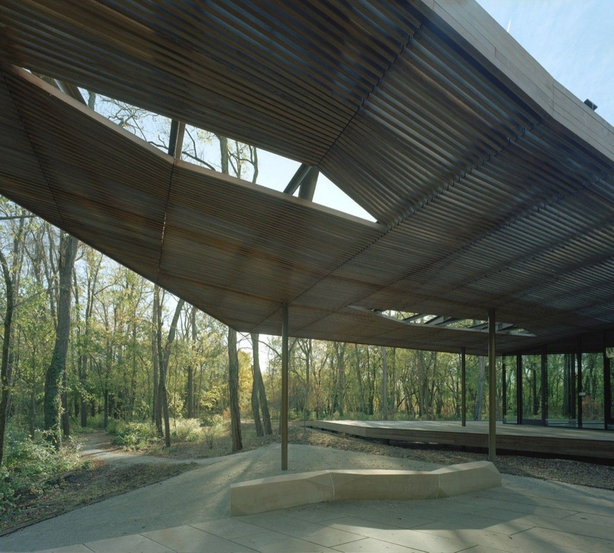 The Ruth Lilly Visitors Pavilion | Marlon Blackwell Architect - Arch2O.com