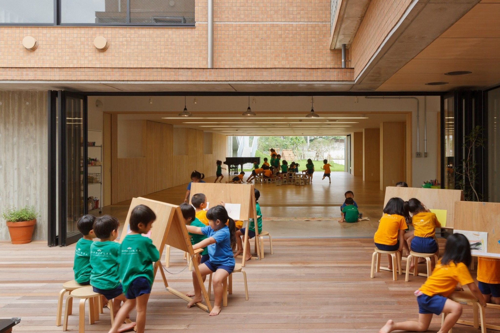 Hanazono Kindergarten and Nursery | HIBINOSEKKEI + Youji no Shiro ...