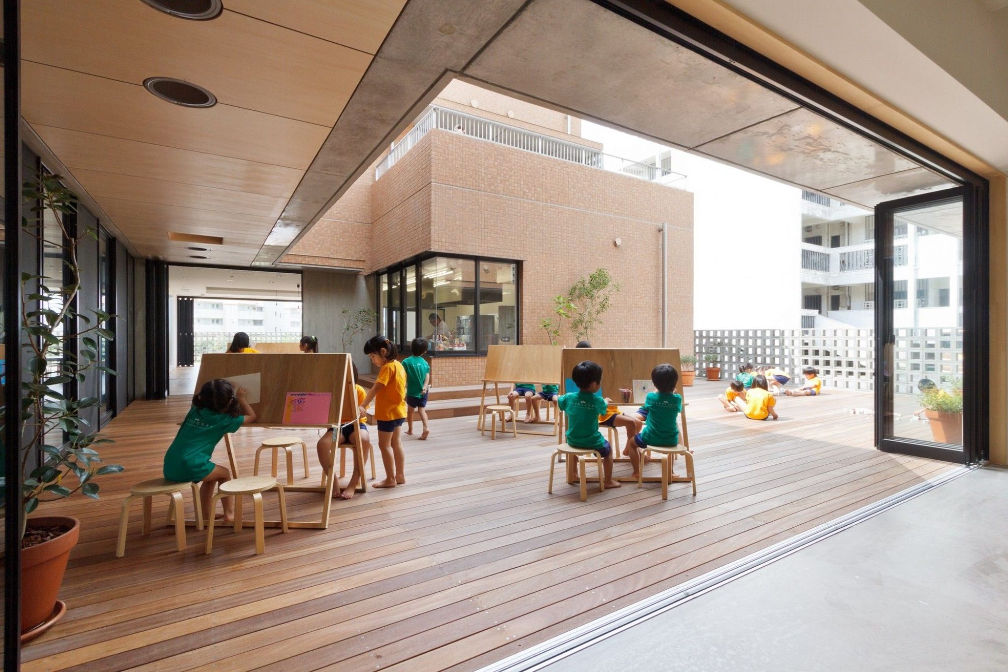 Hanazono Kindergarten and Nursery | HIBINOSEKKEI + Youji no Shiro ...