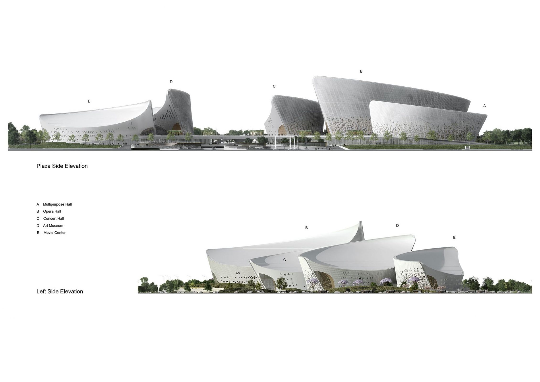 The Fuzhou Strait Culture and Art Centre | PES-Architects - Arch2O.com