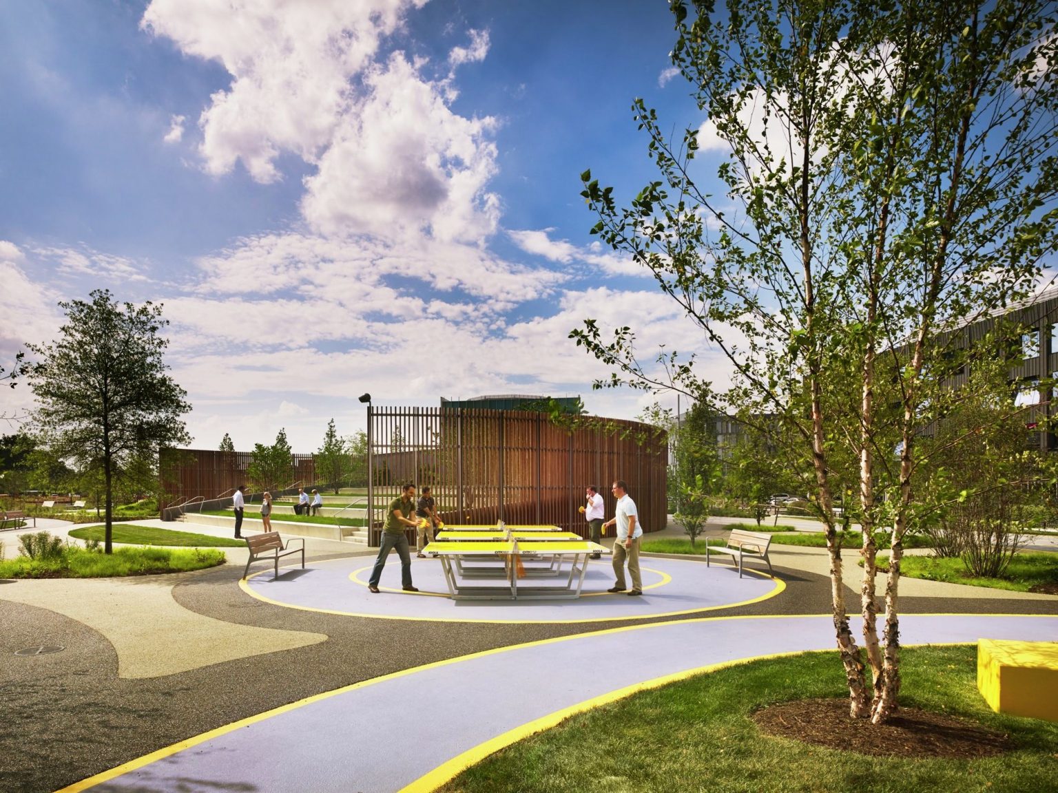 Navy Yards Central Green | James Corner Field Operations - Arch2O.com