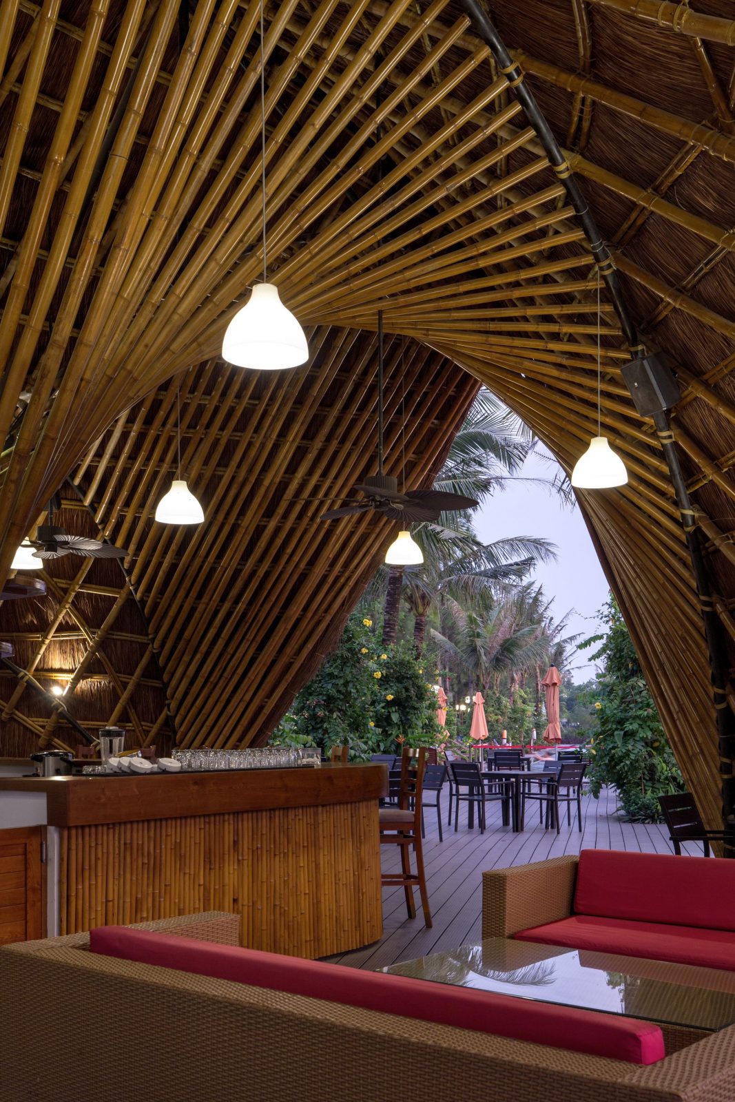 Flamingo Bamboo Pavilion | BambuBuild - Arch2O.com