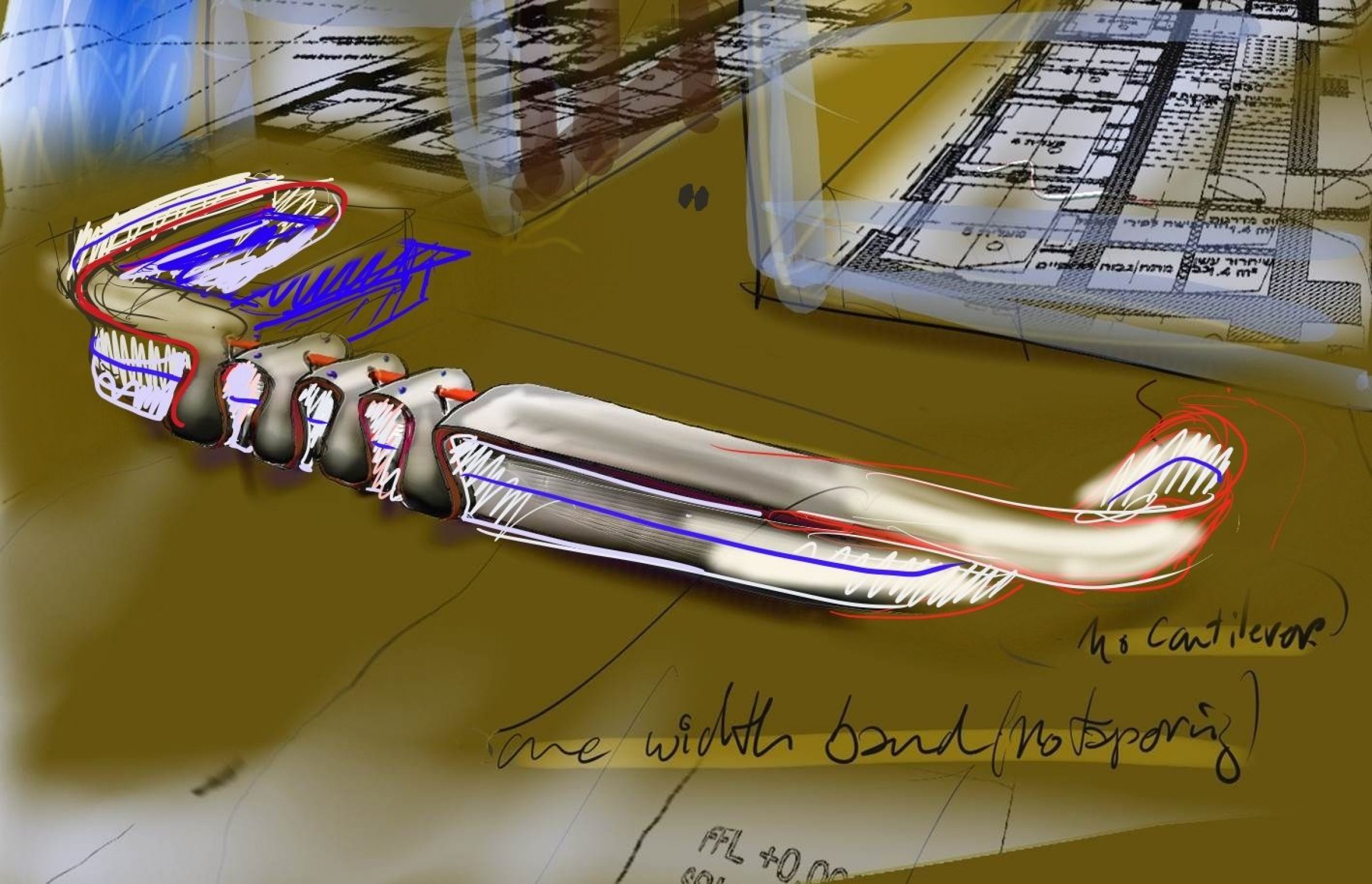 Ron Arad turn its design of ‘ToHa’ tower upside down - Arch2O.com