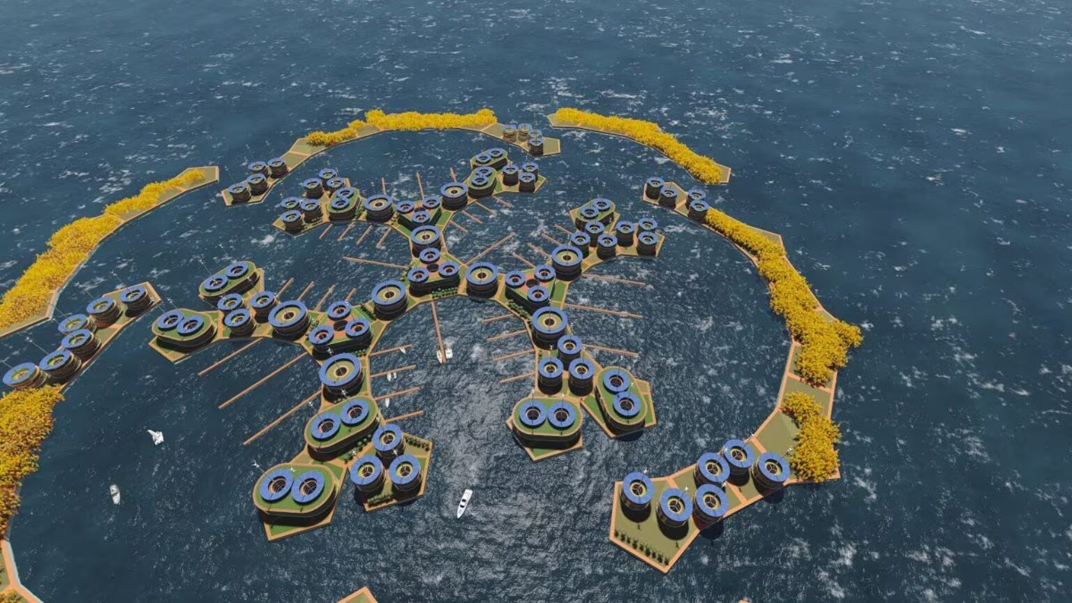 This is the World's First Floating City and you can visit it in 2020 ...