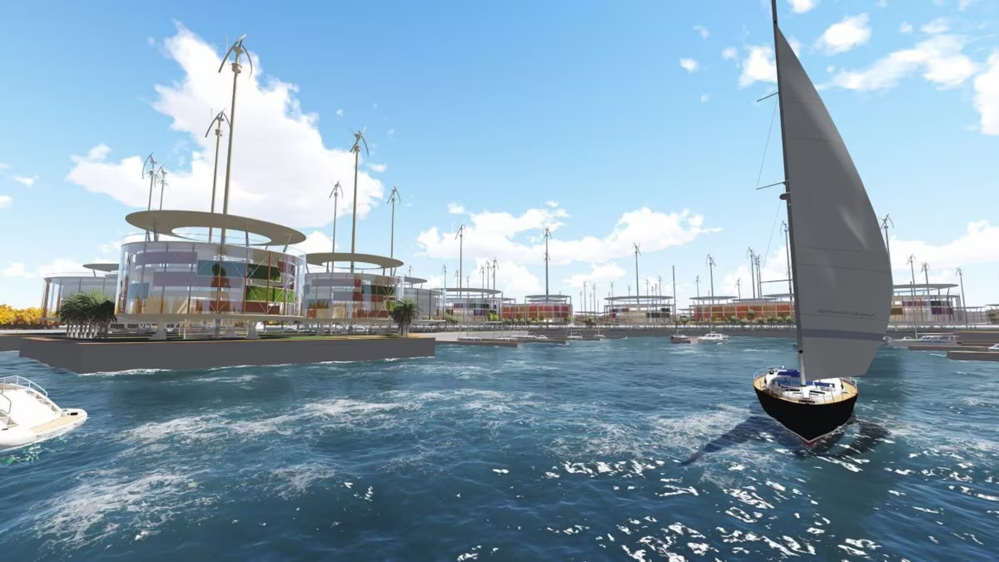 This is the World's First Floating City and you can visit it in 2020 ...