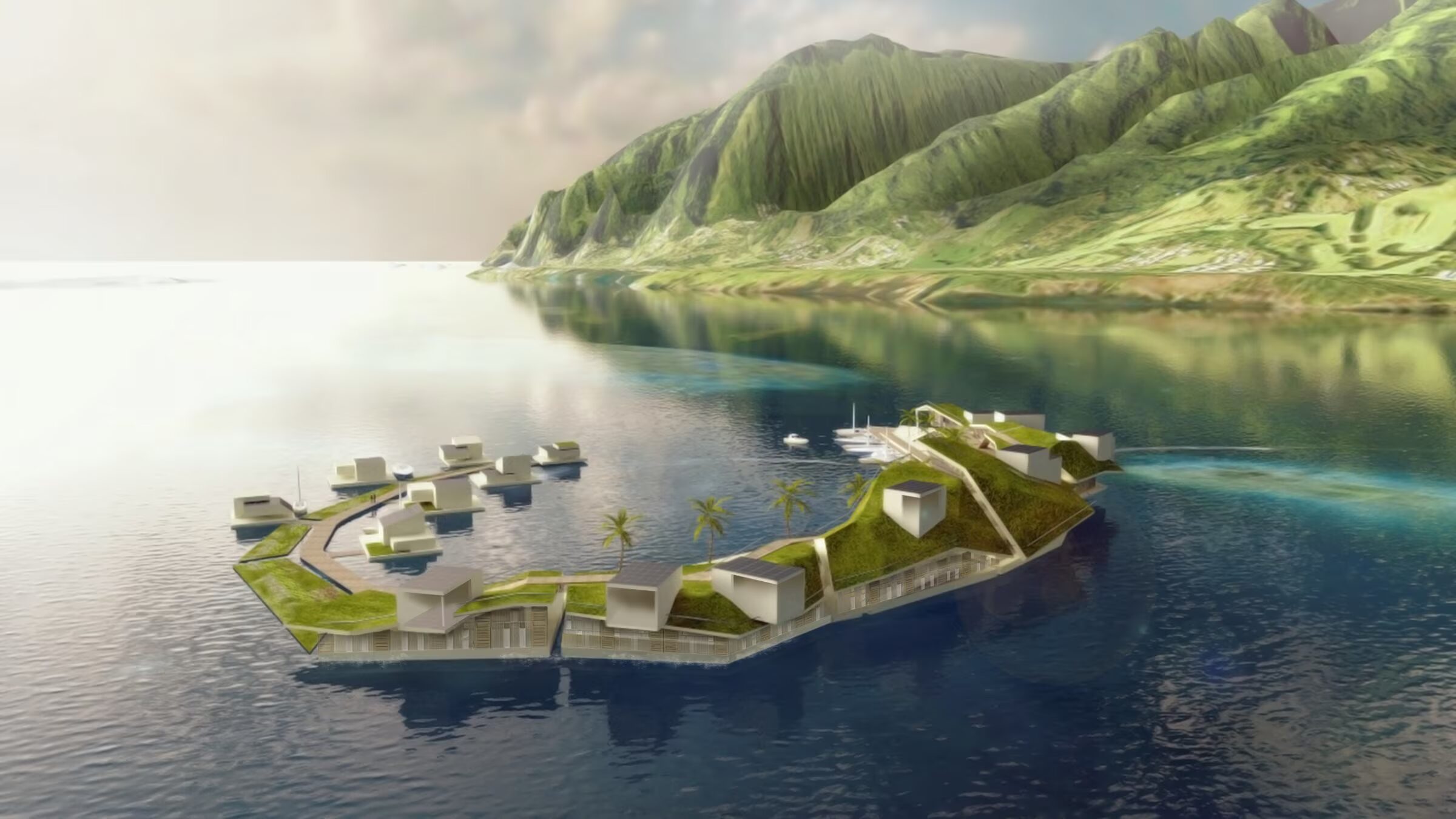 This is the World's First Floating City and you can visit it in 2020 ...