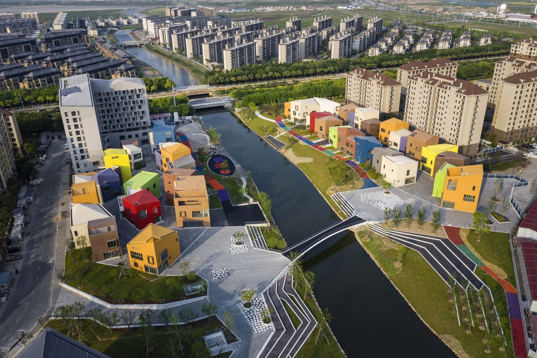 LinGang New City Community Shopping Center | Shanghai ZF Architectural ...