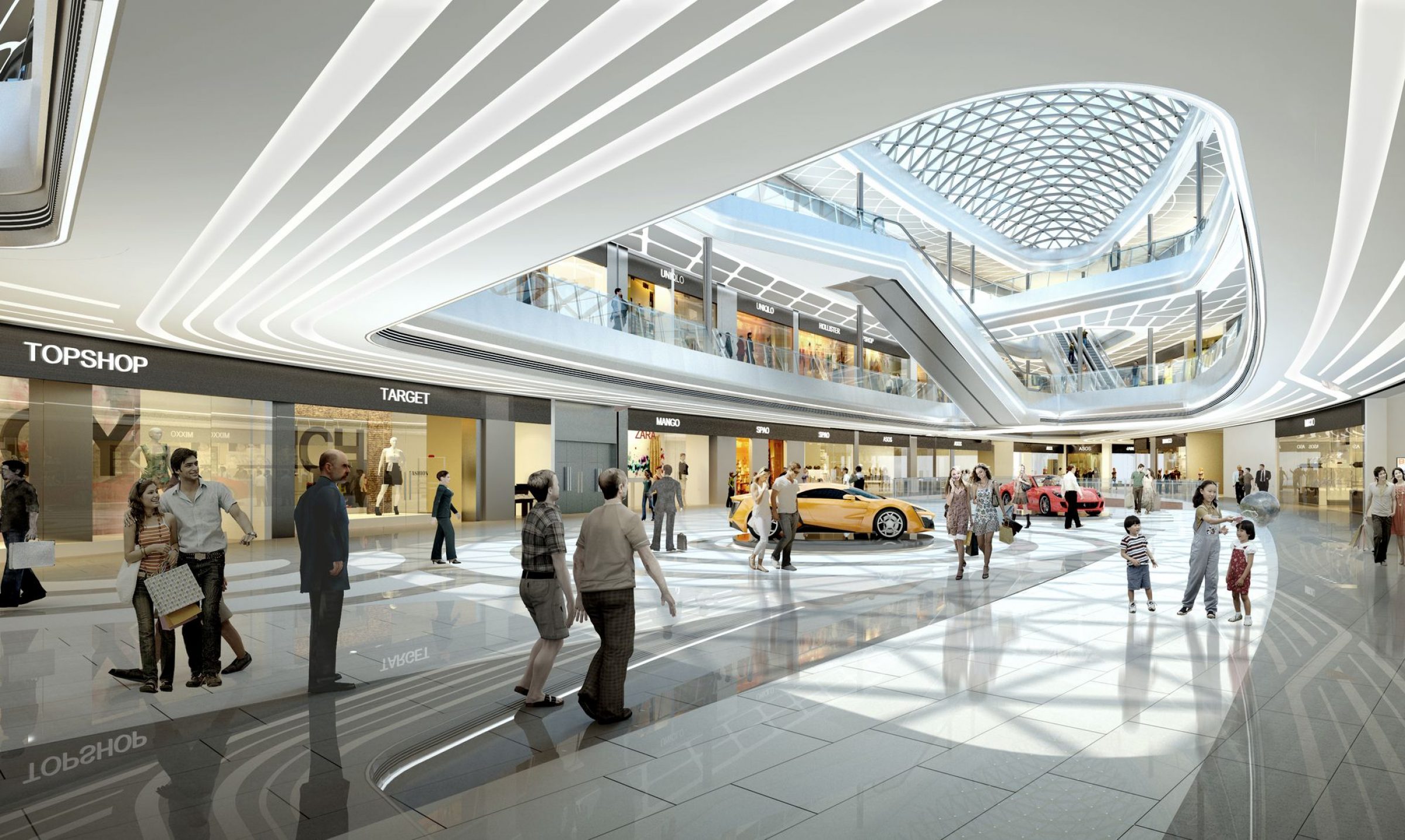 Shaoxing CTC Mall Interior Design | ATAH - Arch2O.com