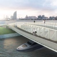 Yangjing Canal Pedestrian Bridge | Atelier Liu Yuyang Architects ...