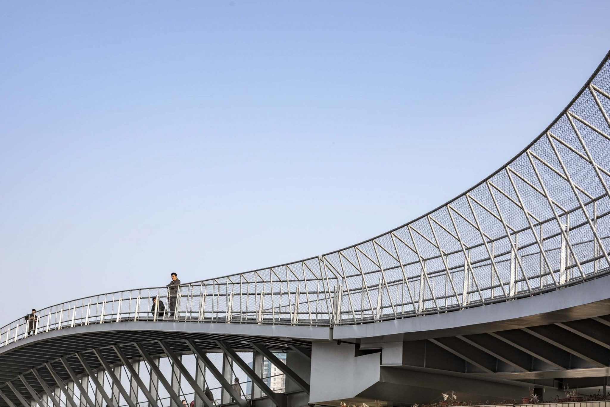 Yangjing Canal Pedestrian Bridge | Atelier Liu Yuyang Architects ...
