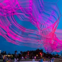 Railroad-Inspired Net Sculpture l Janet Echelman - Arch2O.com