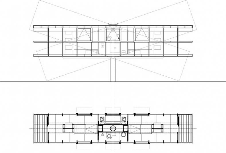 Rotating and Tilting House | Ward Shelley and Alex Schweder - Arch2O.com