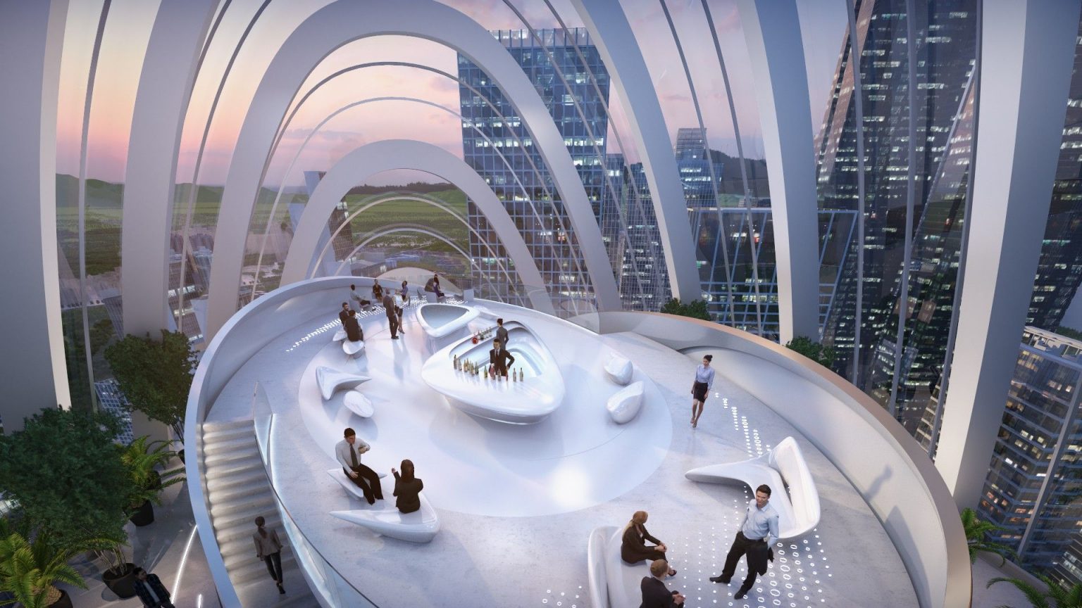 Zaha Hadid Architects designs futuristic towers for Oppo’s new ...