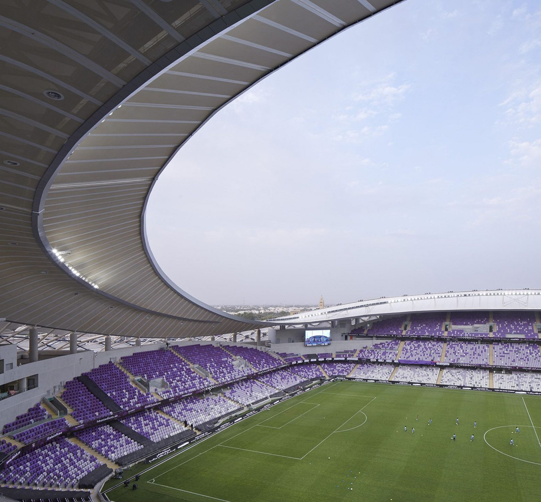 Hazza Bin Zayed Stadium | Pattern Design - Arch2O.com