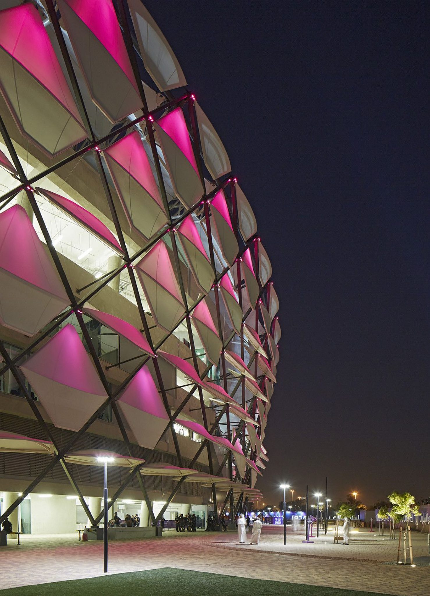Hazza Bin Zayed Stadium | Pattern Design - Arch2O.com