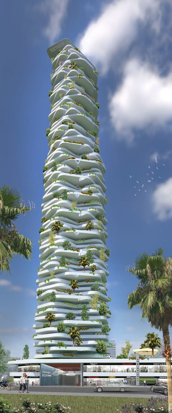 Oxygen Eco Tower | Progetto Cmr - Arch2O.com