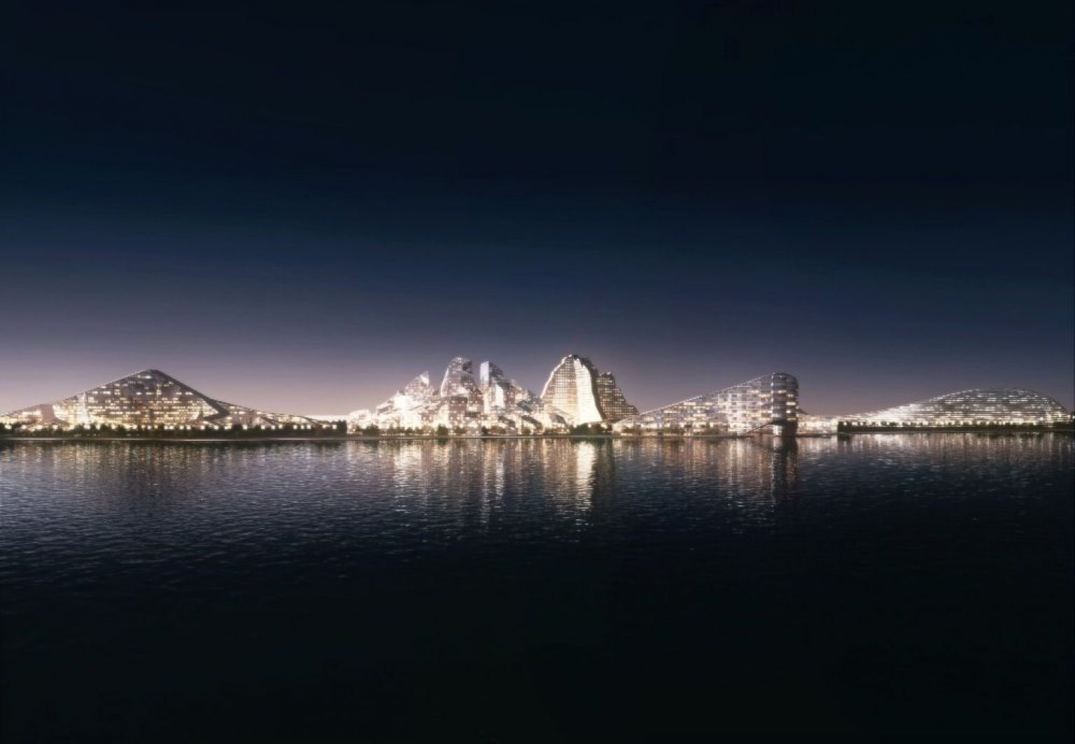 Zira Island Carbon Neutral Master Plan | BIG Architects - Arch2O.com