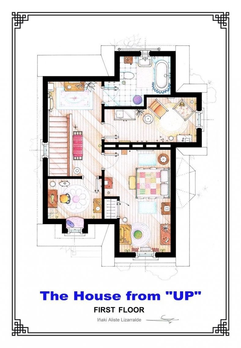 Famous TV Shows Rendered in Plan - Arch2O.com