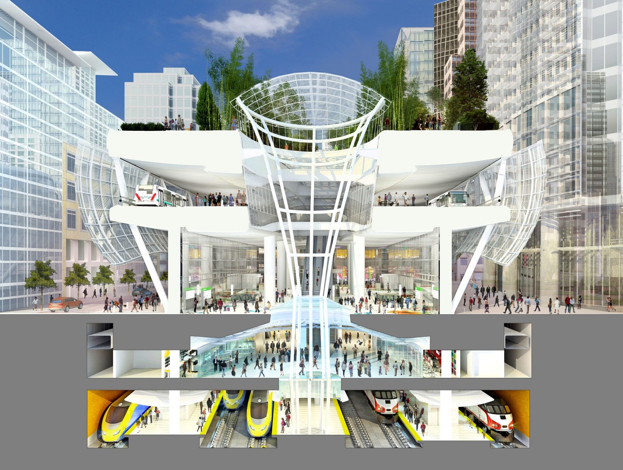 Transbay Transit Center | Pelli Clarke Pelli Architects - Arch2O.com