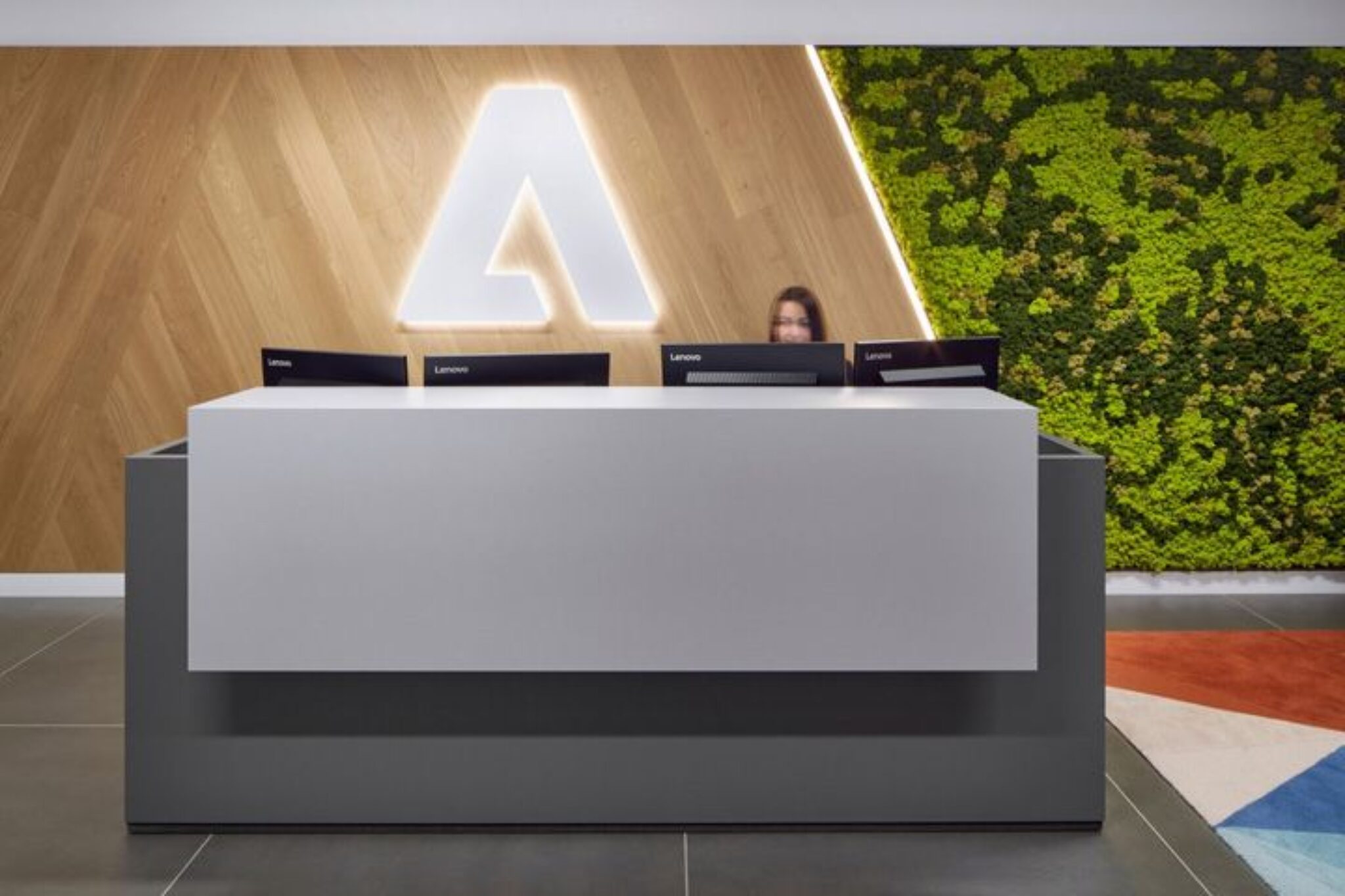 Adobe’s New London Office Features Industrial Yet Colorful Interior and ...