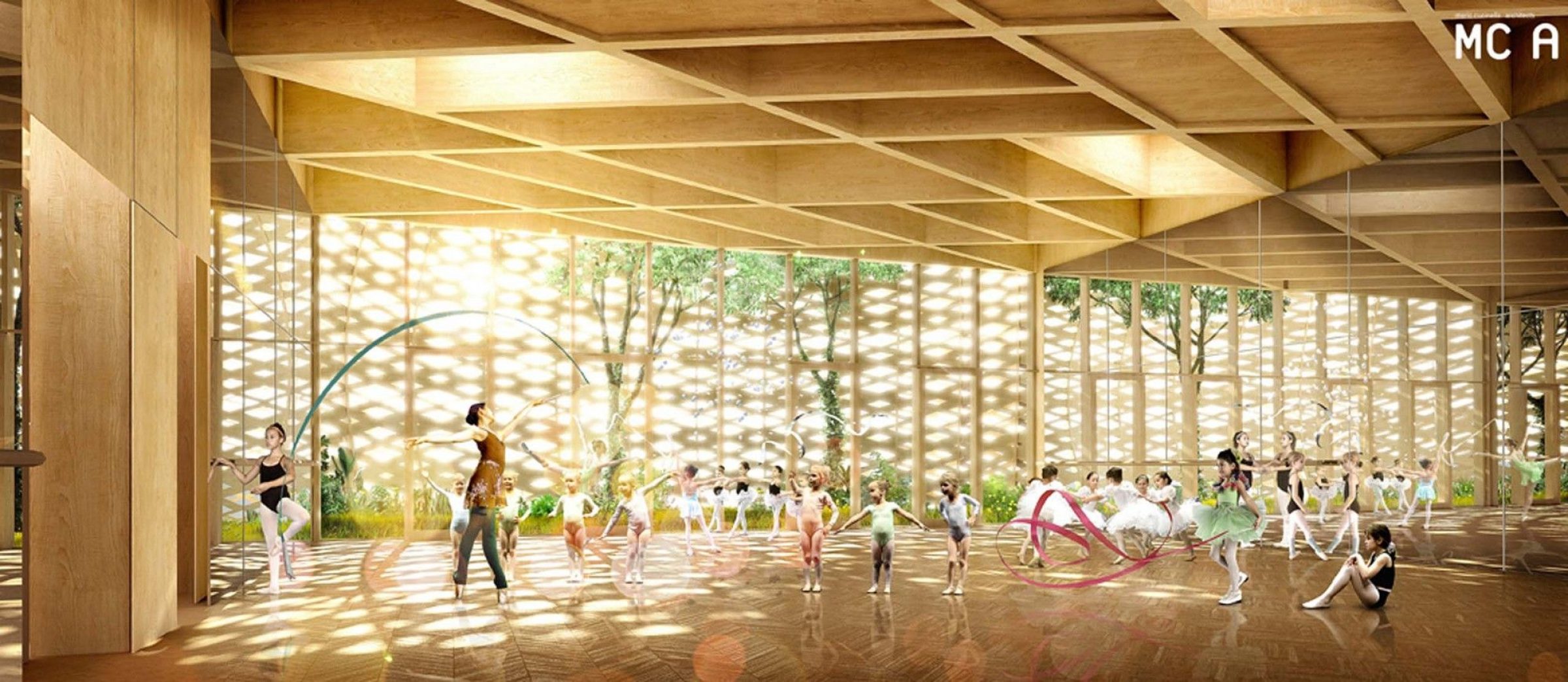 Workshop Ricostruzione - The New Dance School | MC A - Arch2O.com