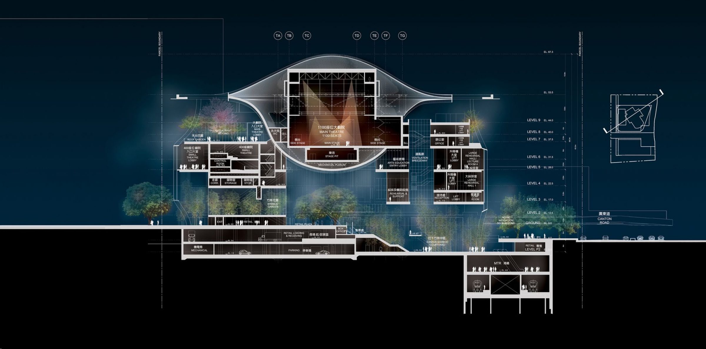 Xiqu Center | Safdie Architects - Arch2O.com