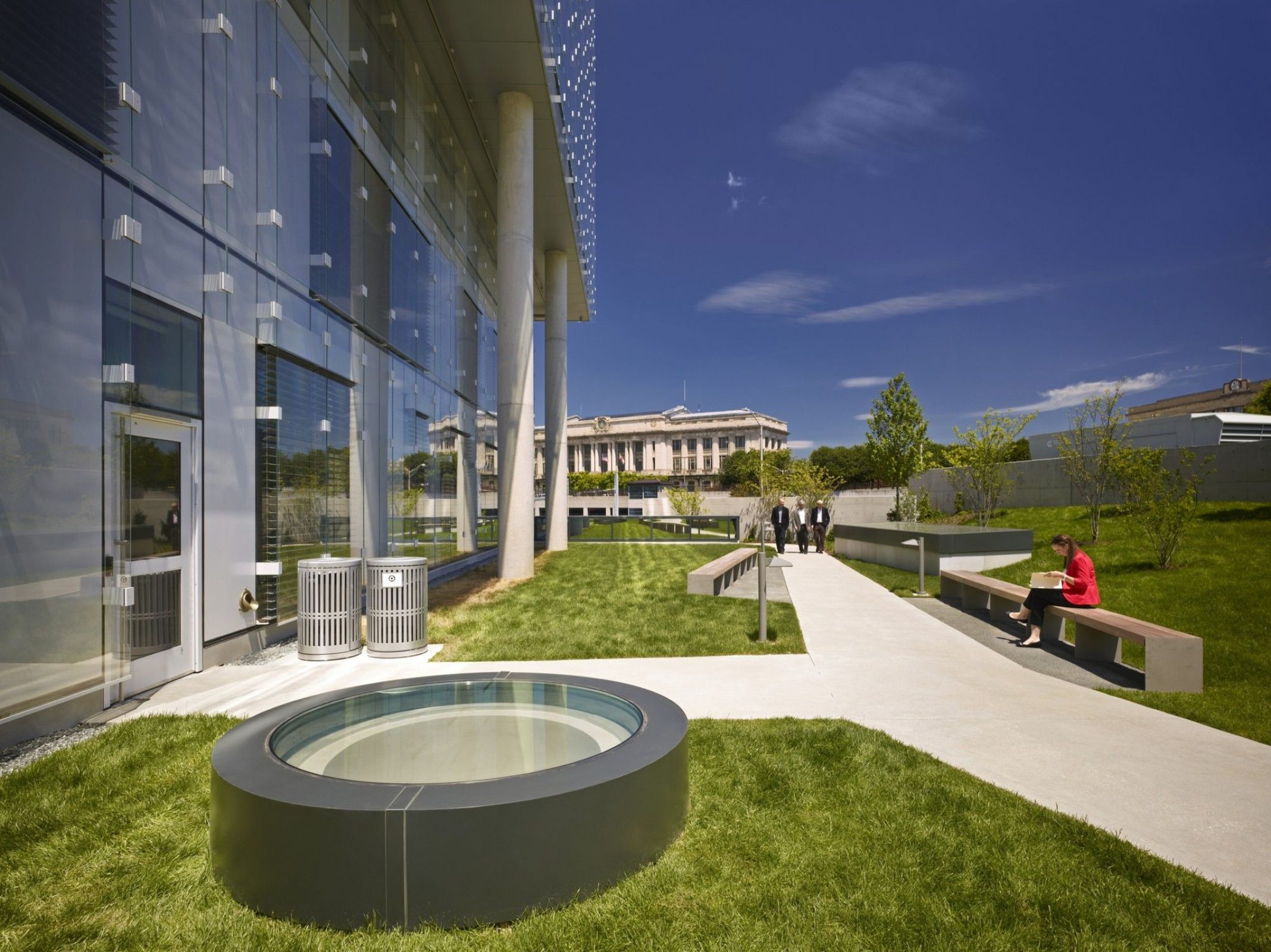 John and Frances Angelos Law Center | Behnisch Architekten + ASG ...