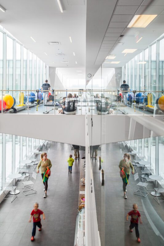 John M. Harper Branch Library & Stork Family YMCA | Teeple Architects ...