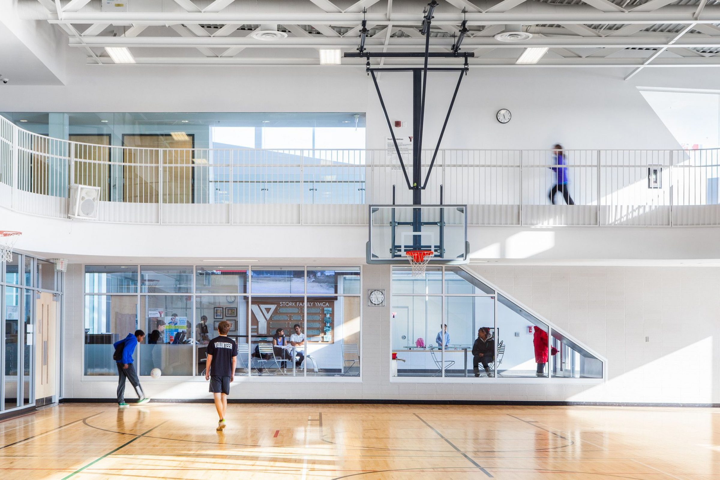 John M. Harper Branch Library & Stork Family YMCA | Teeple Architects ...
