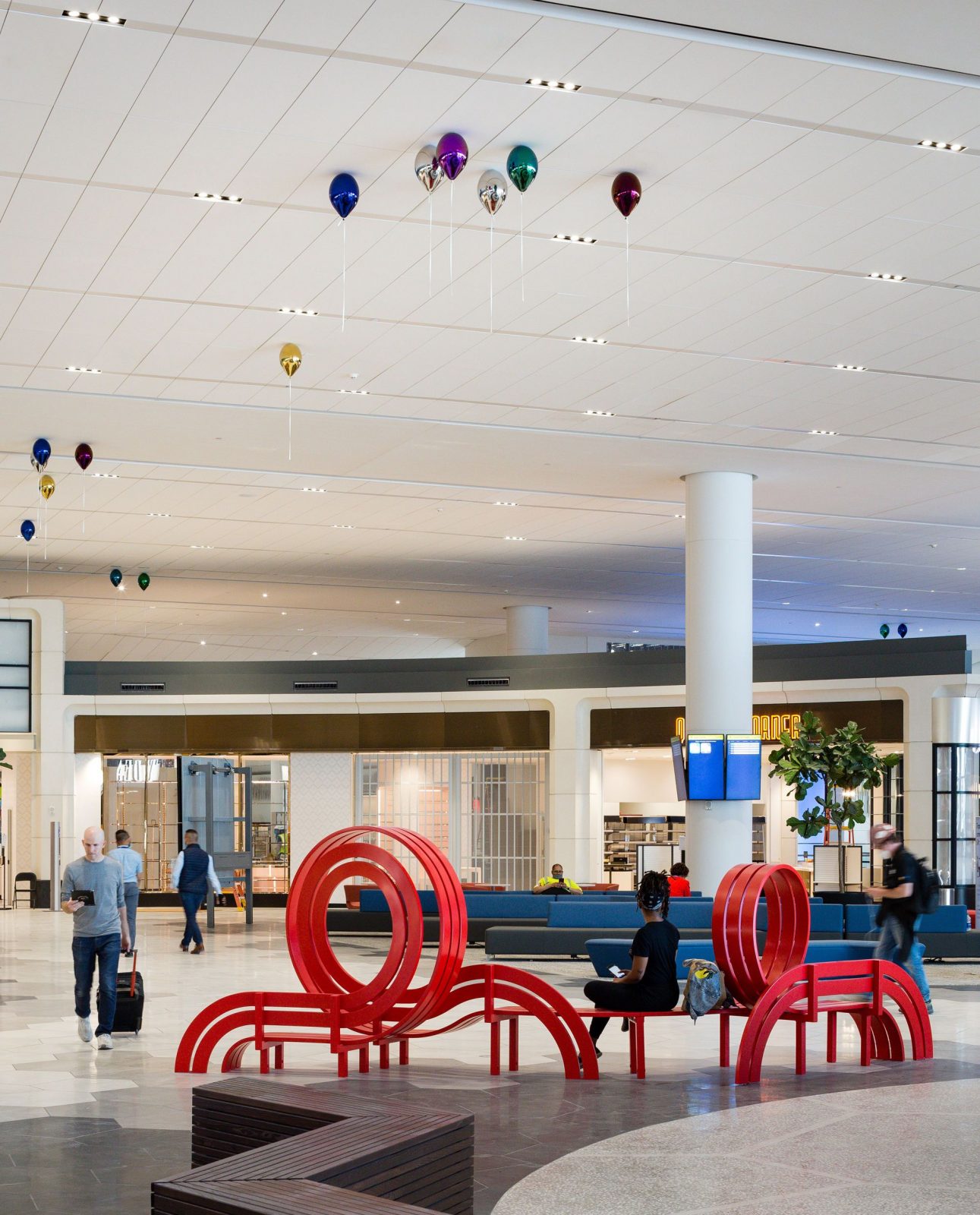 LaGuardia Terminal B Arrivals and Departures Hall | HOK - Arch2O.com