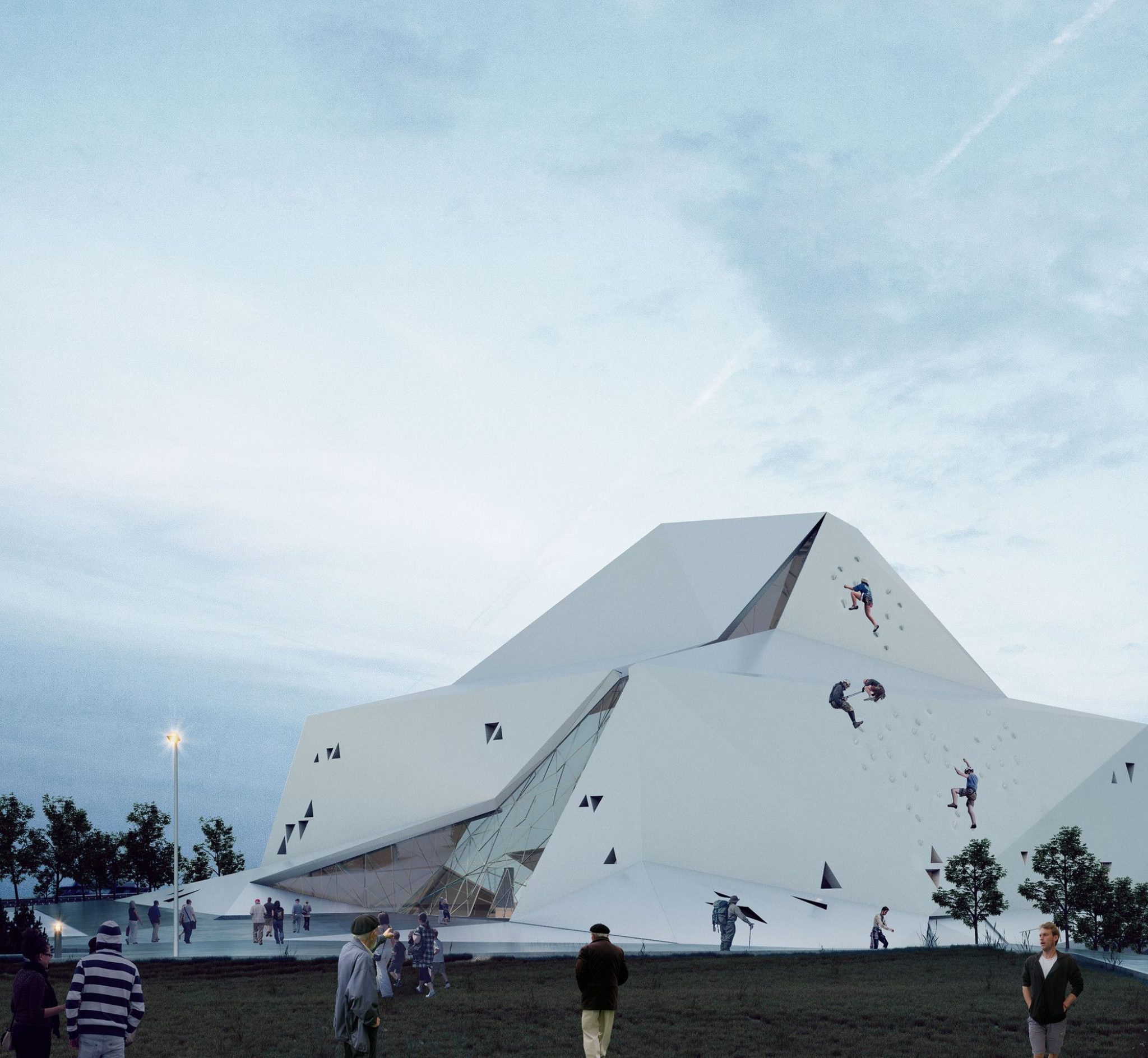 Polour Rock Climbing Hall | New Wave Architecture - Arch2O.com