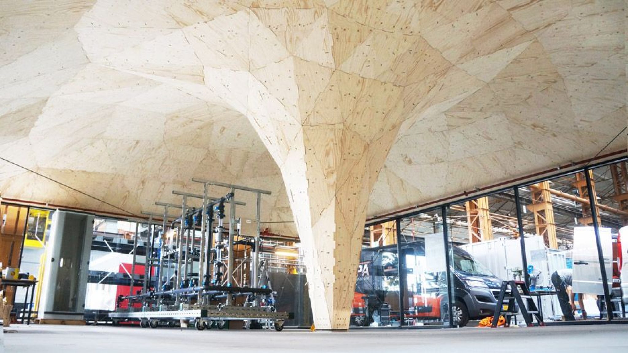 Robotic Arm :4 Buildings and Pavilions Made by a robotic arm