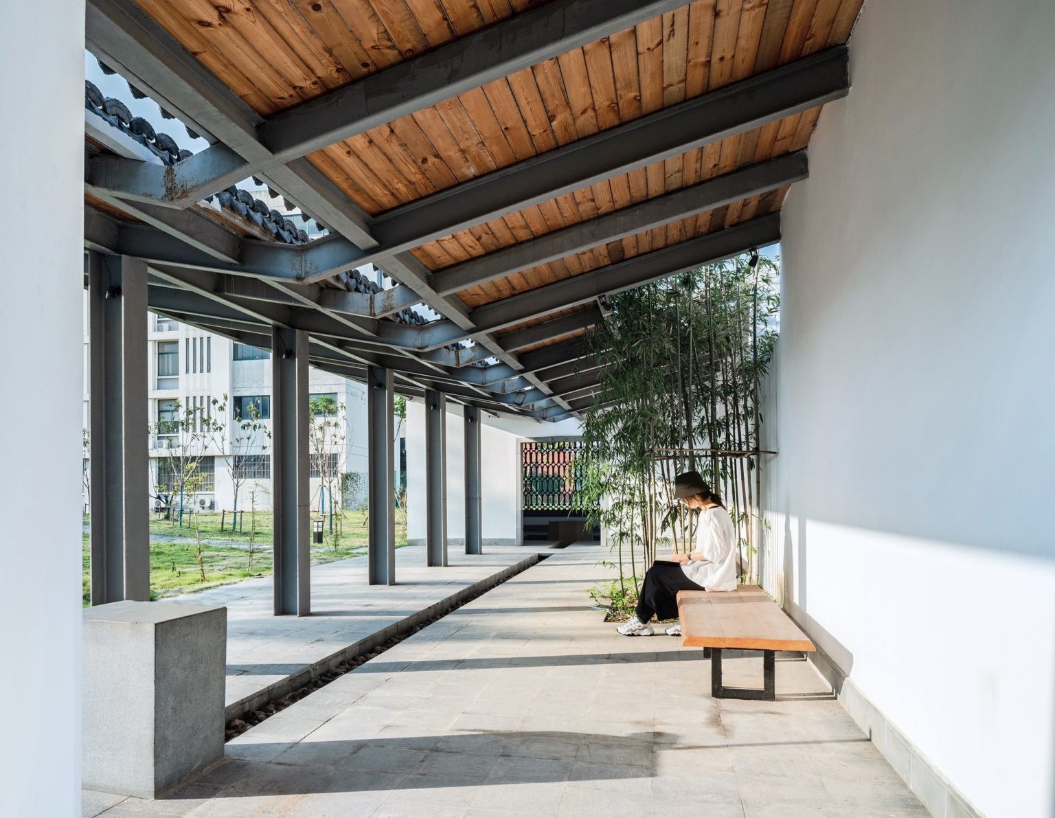 Rain-hearing Pavilion of AUA | TJAD - Arch2O.com