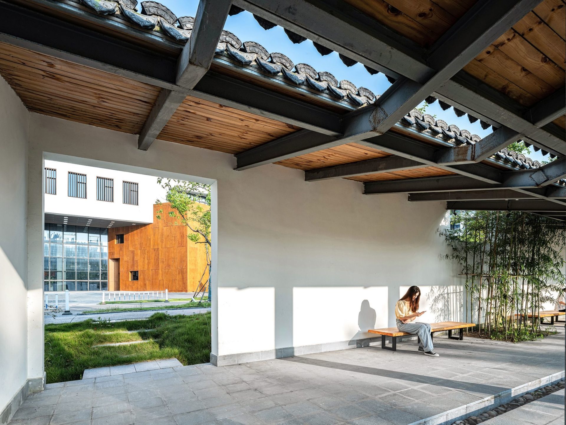Rain-hearing Pavilion of AUA | TJAD - Arch2O.com