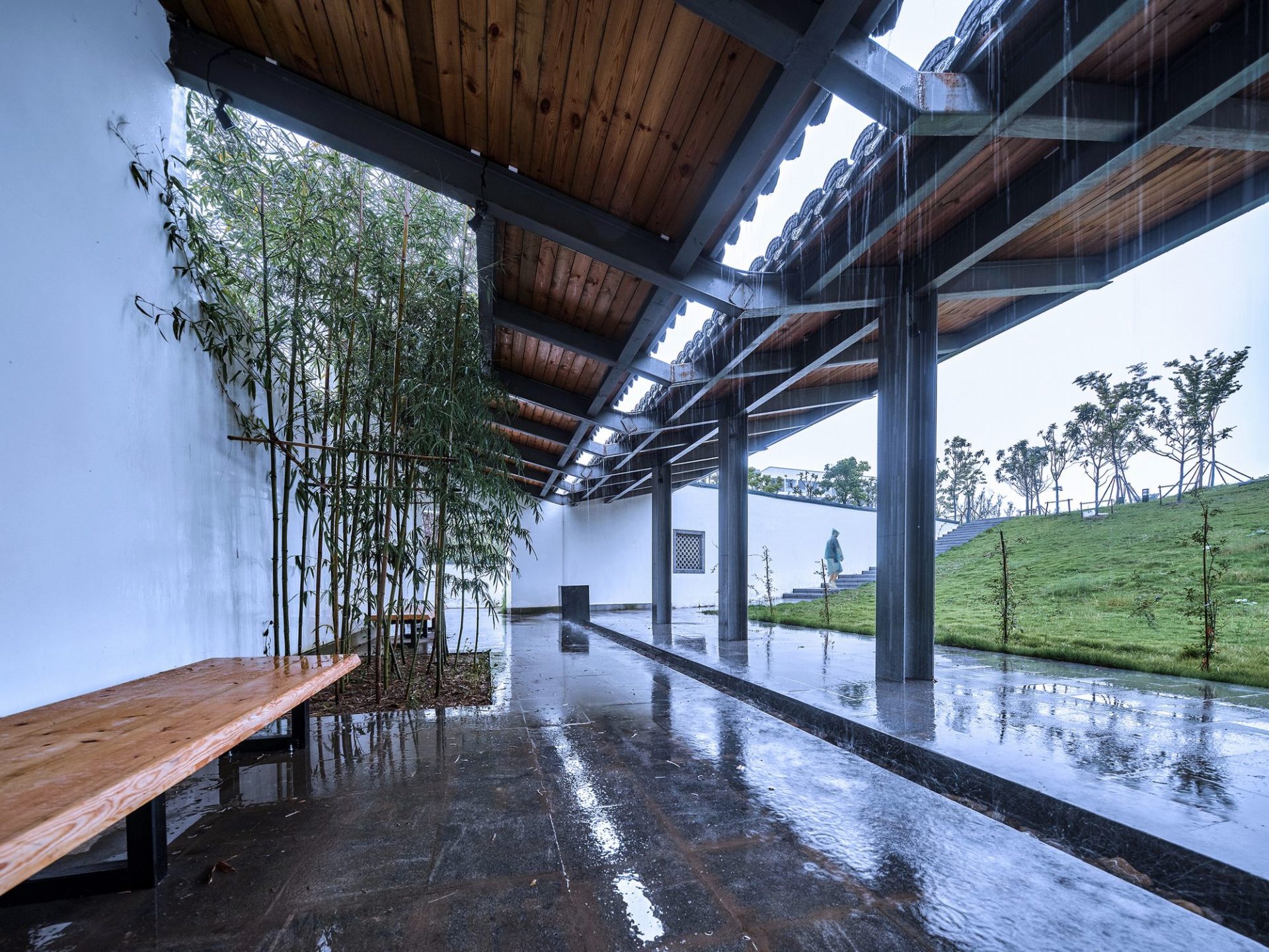 Rain-hearing Pavilion of AUA | TJAD - Arch2O.com