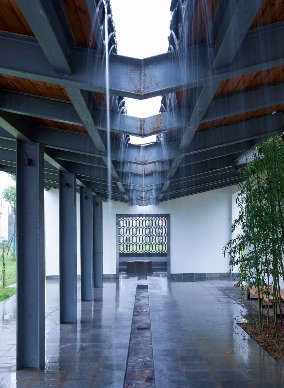 Rain-hearing Pavilion of AUA | TJAD - Arch2O.com