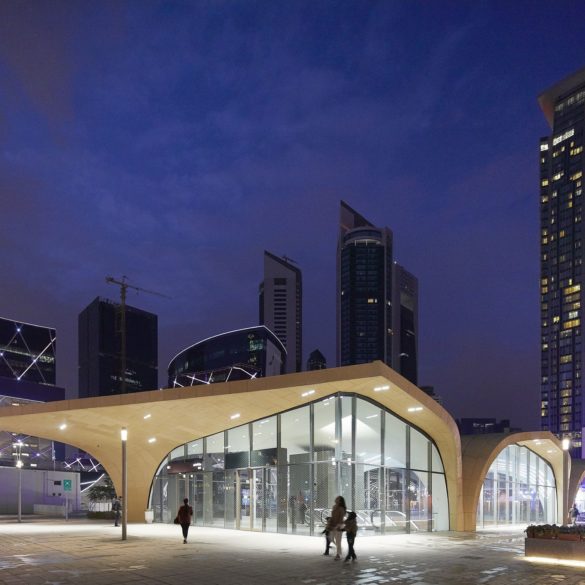 UNStudio Unveils Phase One Stations for the Doha Metro Network - Arch2O.com
